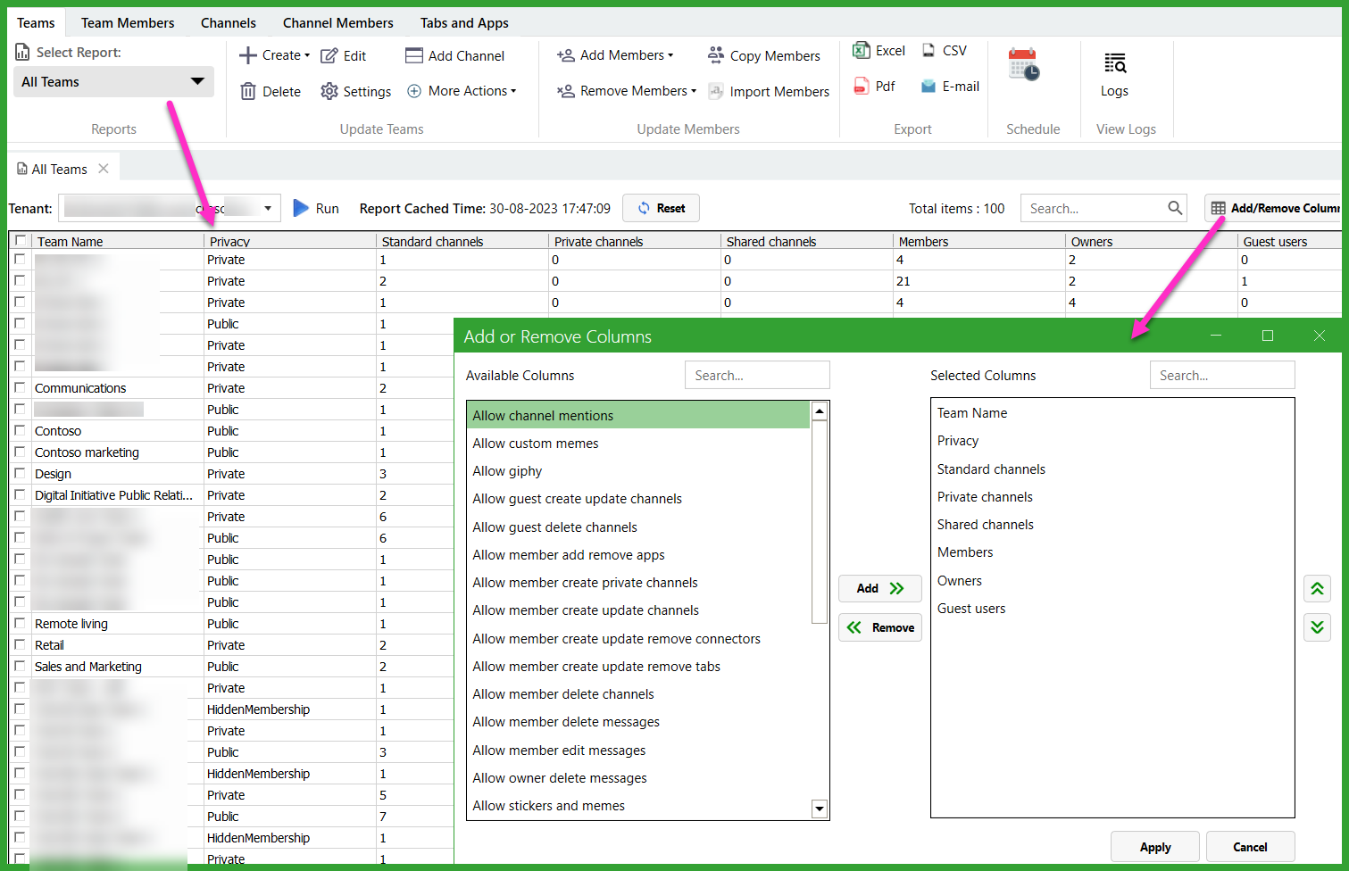 Microsoft Teams Reporting Tool | Office 365 Manager Microsoft Teams Reporting Tool | Office 365 Manager